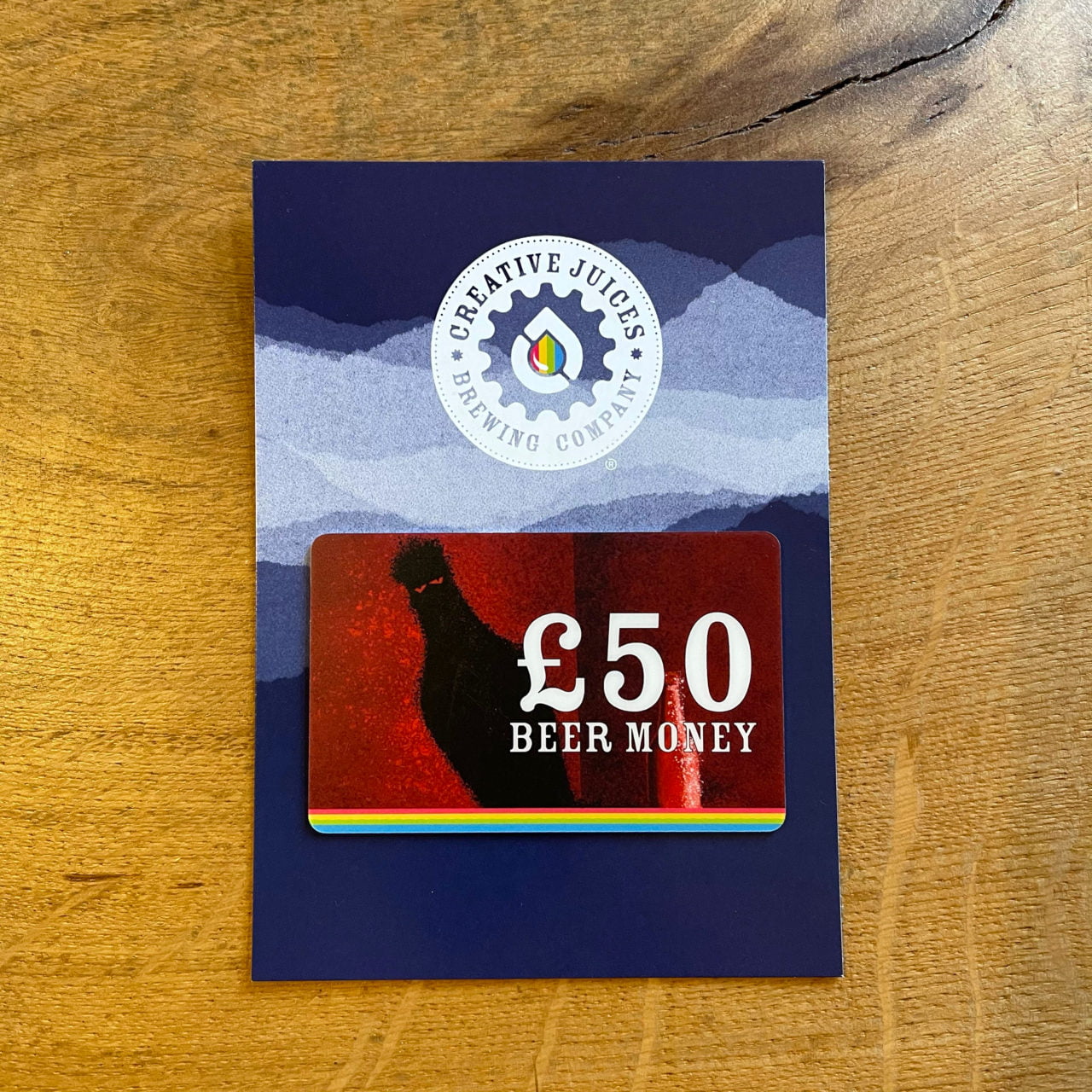 £50 "Beer Money" Gift Voucher - Creative Juices Brewing Company